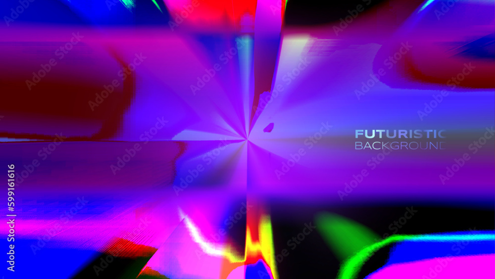 Futuristic banner design retro wonder vibrant back to the future theme ...