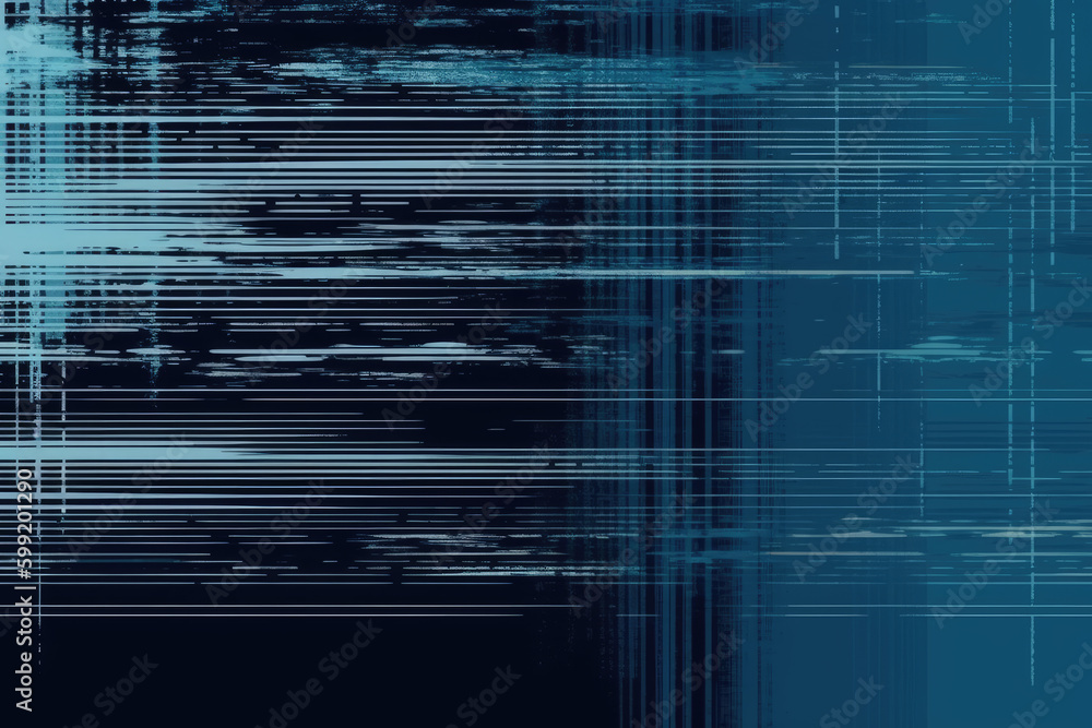 Glitch overlay. Dust scratches. Distressed screen. Blue white color ...