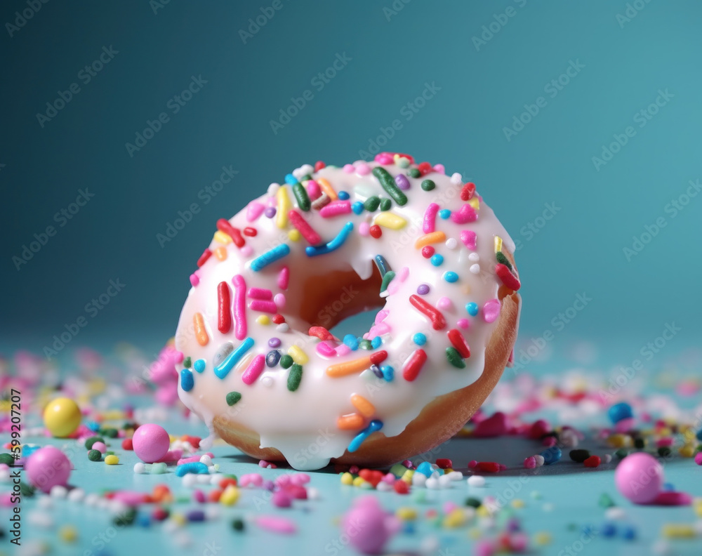 Doughnut With Sprinkles Photography