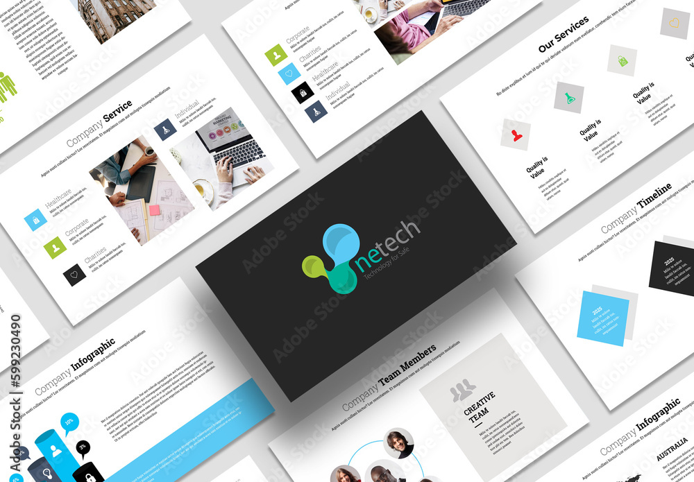 Multipurpose Presentation Layout Stock Template | Adobe Stock