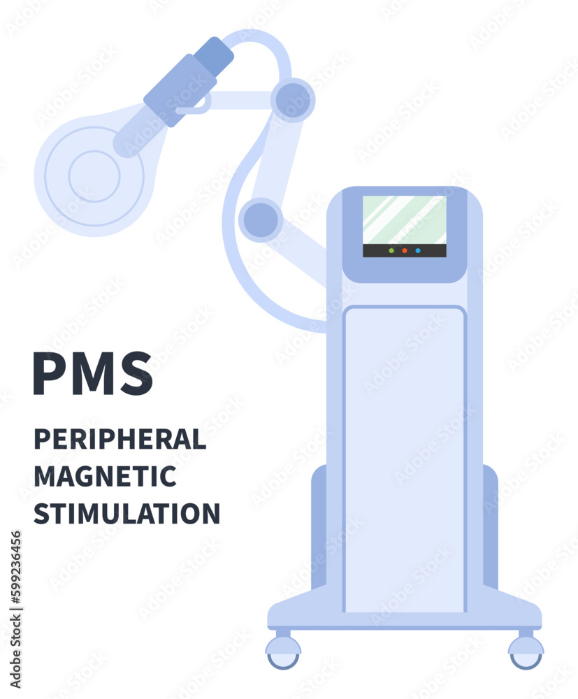 Medical machine equipment of Peripheral Magnetic Stimulation Therapy ...