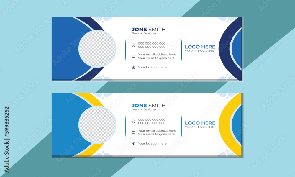 Corporate Email Signature Design Email signature template design ...