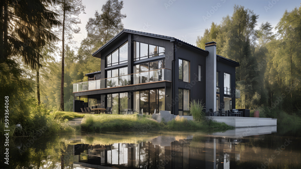 Discover the beauty of contemporary architecture with this stunning ...