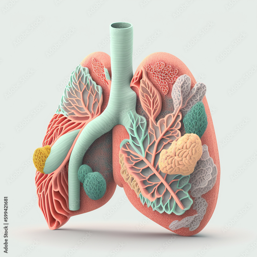 Anatomy lung, world tuberculosis day, lung cancer concept, created with ...