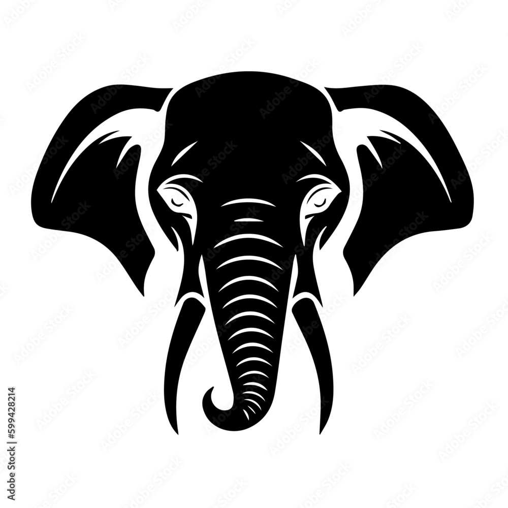 elephant vector illustration for logo Stock Vector | Adobe Stock