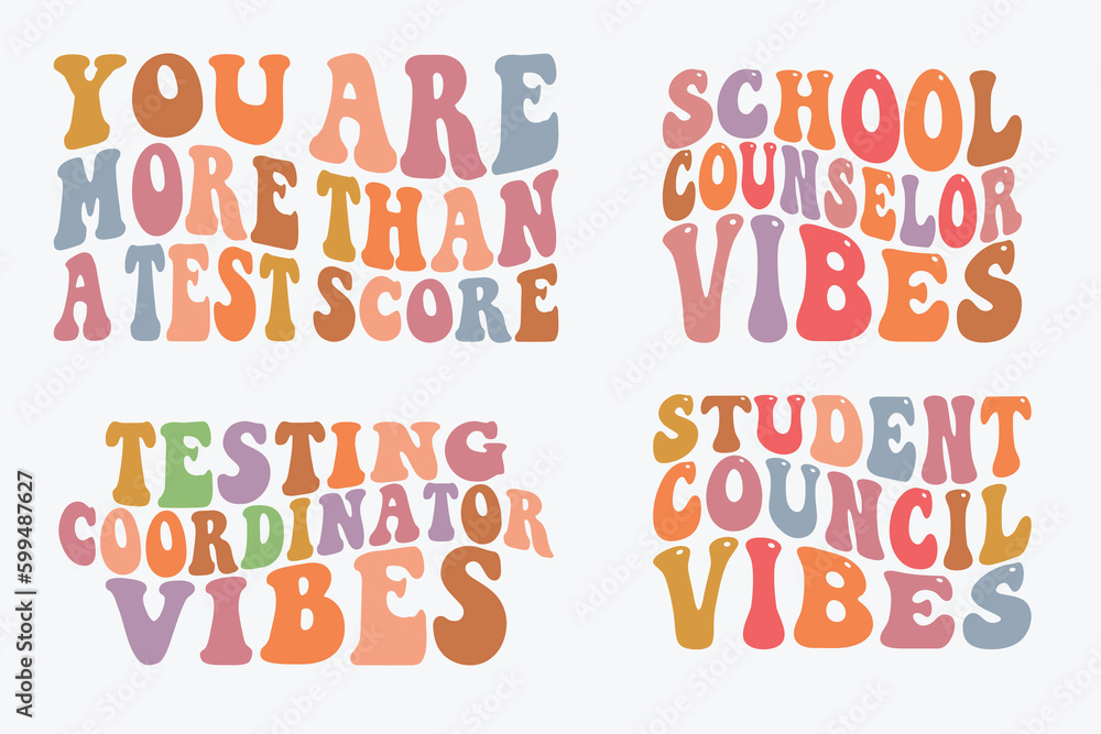School counselor vibes, you are more than a test score, student council ...