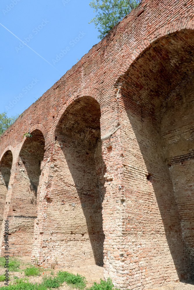 Pavia Spanish Walls building architecture arches ancient art history ...