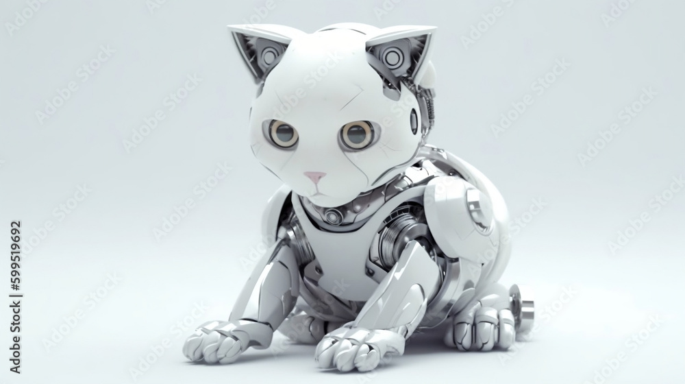Robo-Kitty - A robotic cat designed to be your futuristic companion ...
