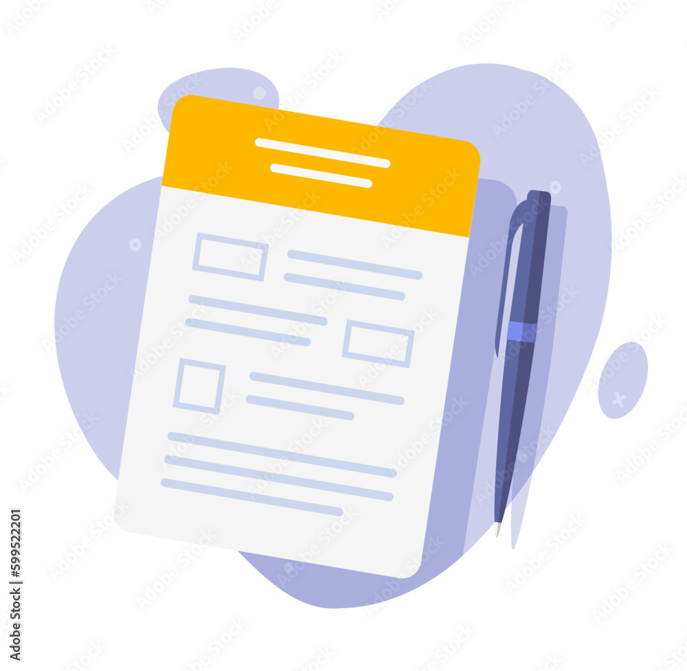 Application claim form filling 3d icon vector graphic illustration ...