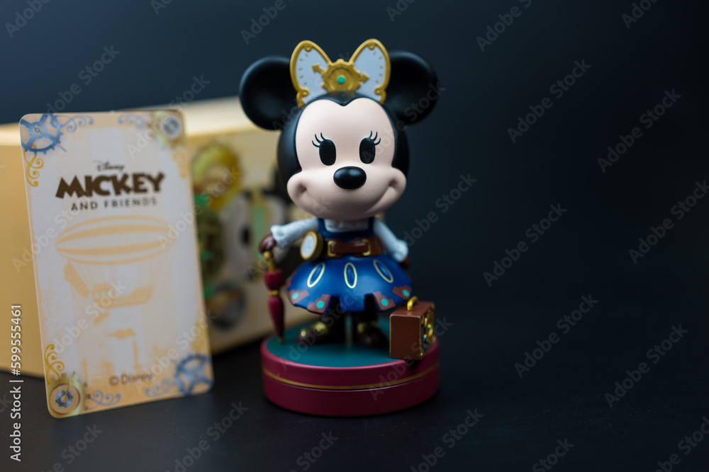 Samut Prakan, Thailand - May 5, 2023 : Minnie Mouse from Blind Box ...