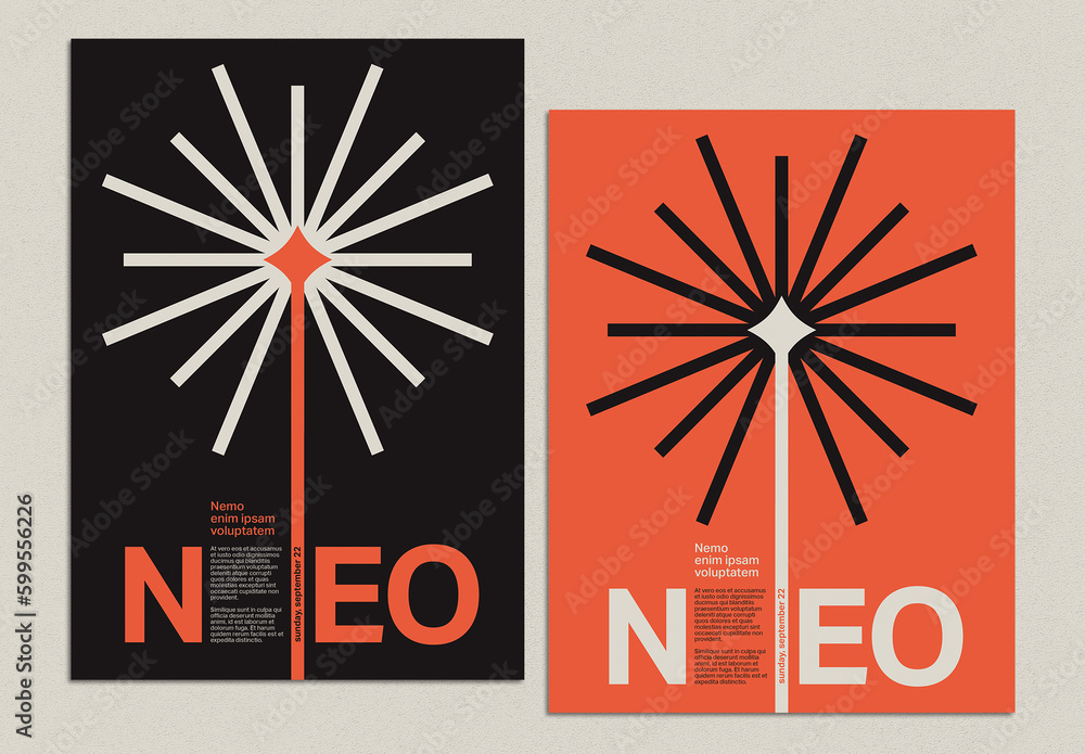 Creative Fire Match Poster Layout Stock Template | Adobe Stock