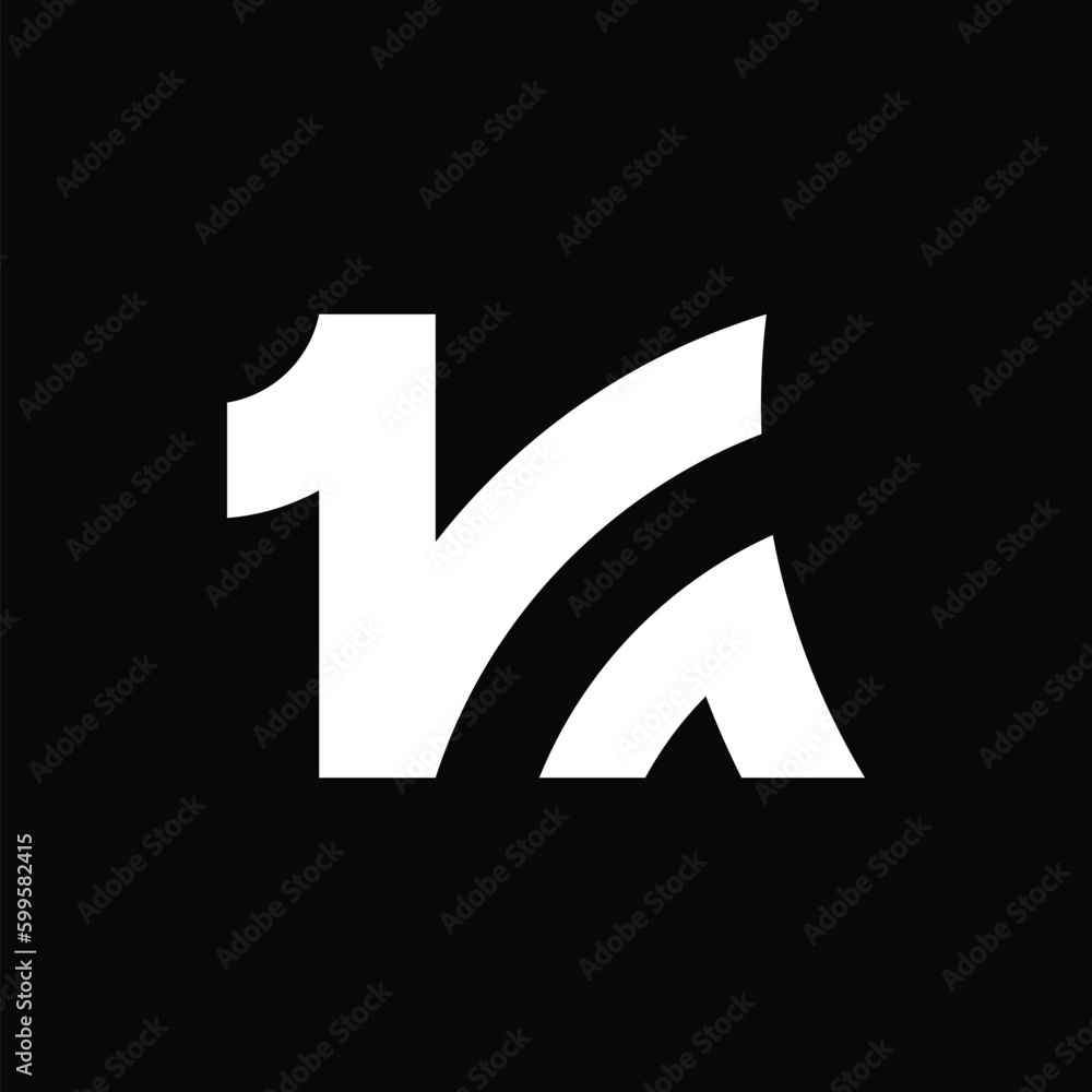 1A LOGO Stock Vector | Adobe Stock