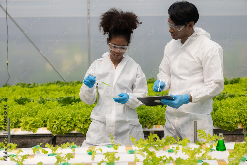 African American researcher and plant genetics expert. Test the quality ...