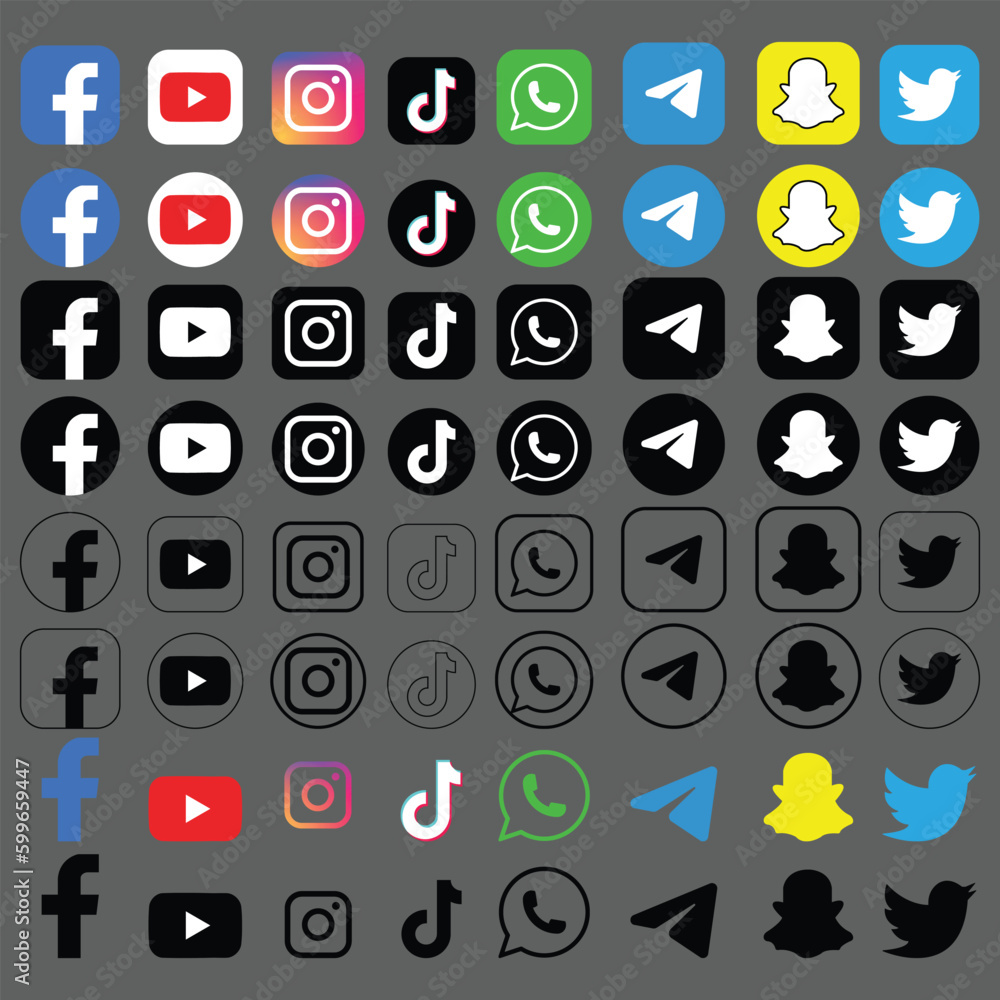 Facebook Flat App Icon