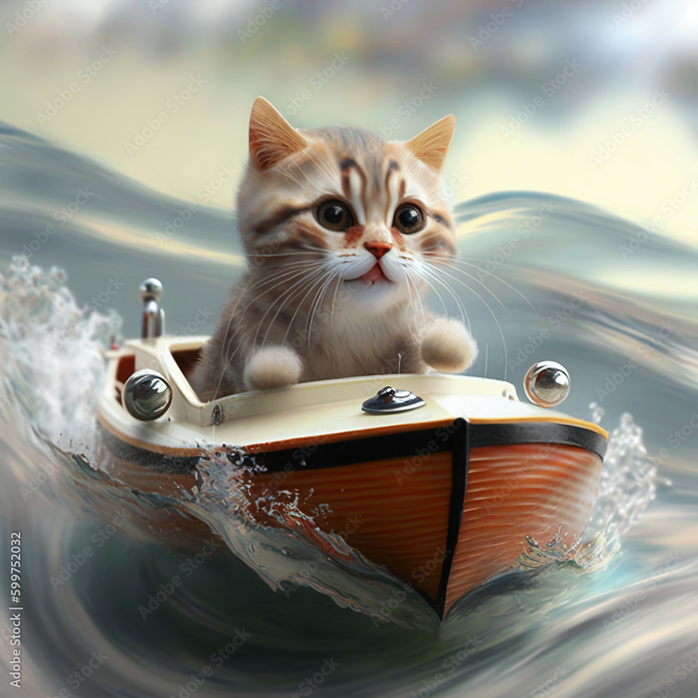 Zarpa hacia la aventura con el gato capitán: una historia única de ... Zarpa hacia la aventura con el gato capitán: una historia única de ...