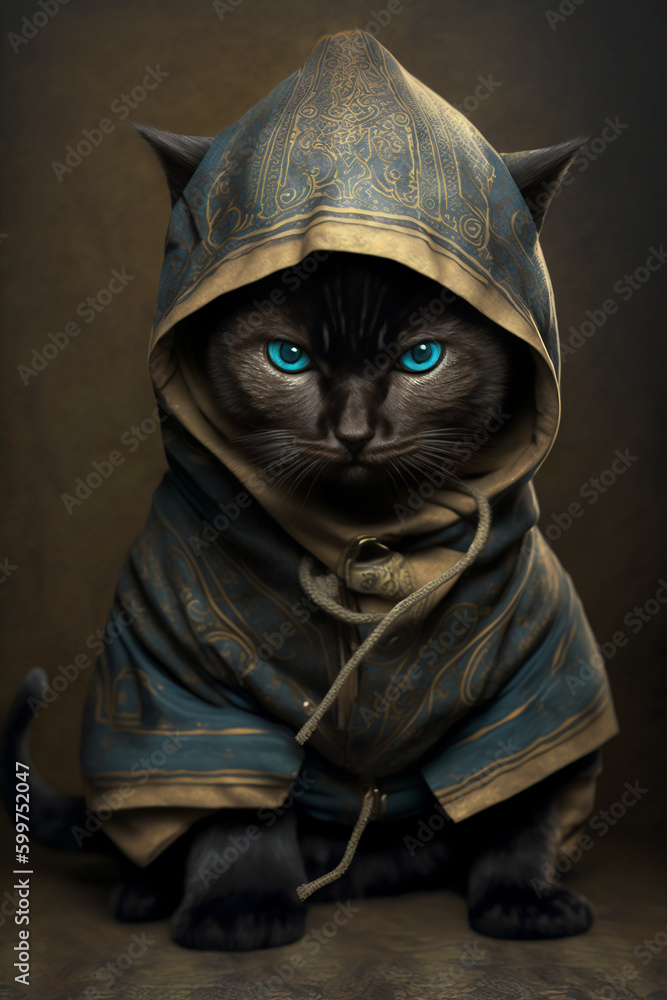 Poster El gato más sigiloso se convierte en un ninja felino: ¡prepárate ...