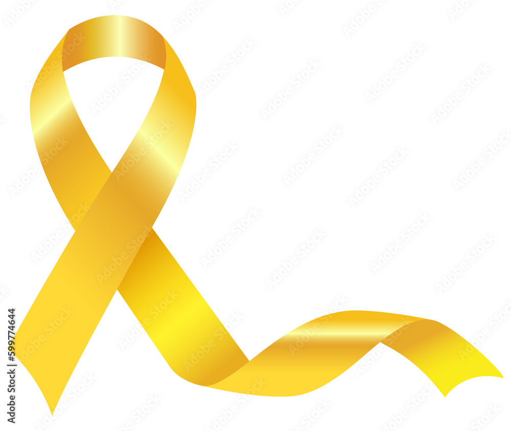 The yellow awareness ribbon can represent to show support for our ...