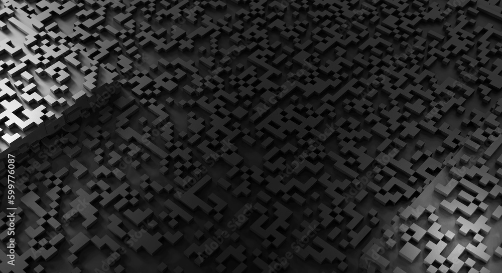 cube pixel background texture pixel pattern wallpaper dark black ...