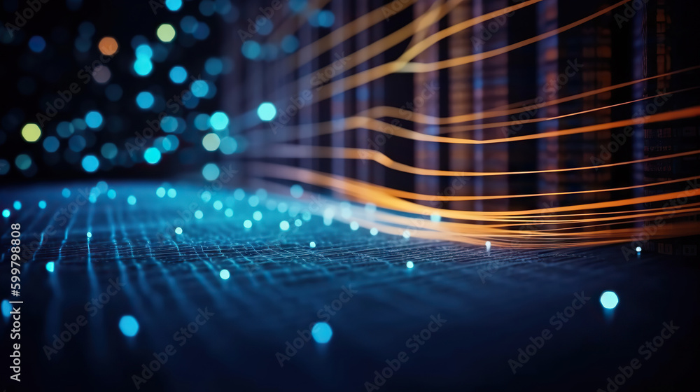 Modern digital abstract 3D background. Can be used in the description ...