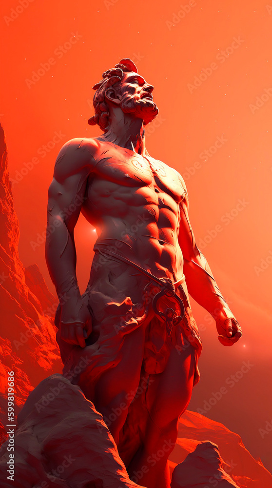 The concept of the symbolism of the planets in Astrology. Mars as a ...