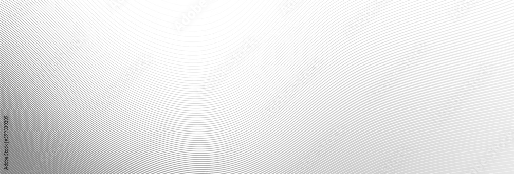 Linear abstract background, vector design 3D lines in perspective ...