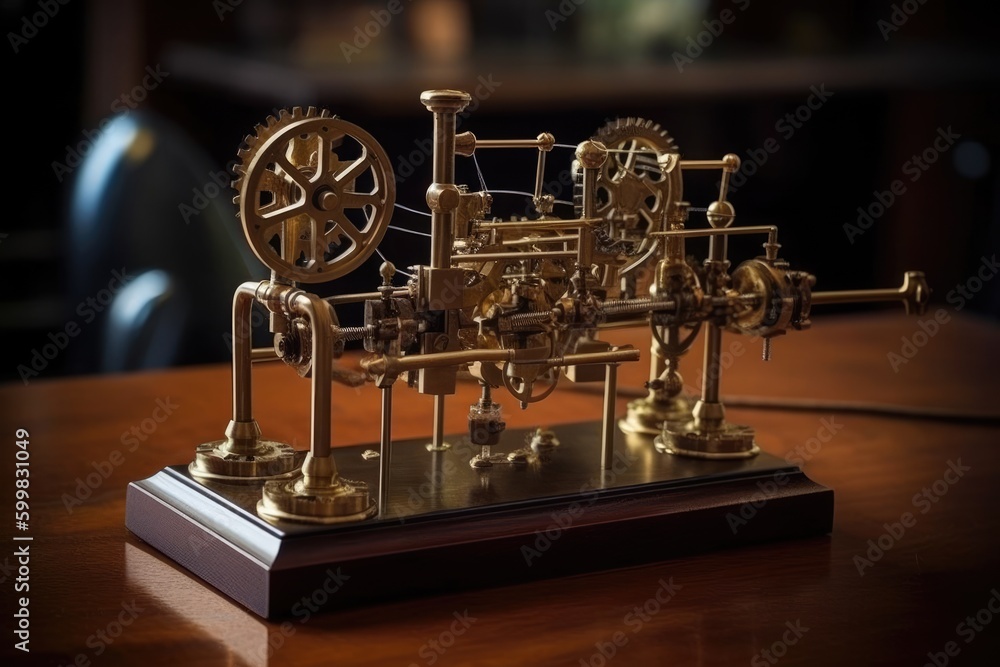 Miniature perpetual motion machine that uses motion to generate energy ...