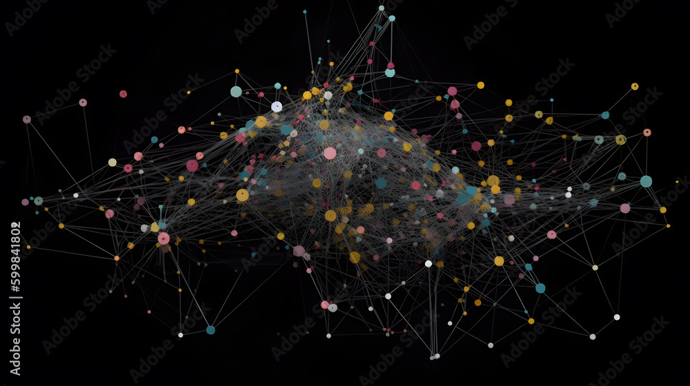 Stockillustratie Experience the wonder of AI with this breathtaking ...