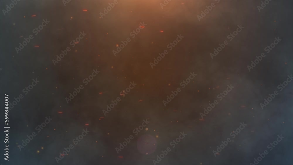 steam, snow cold wind on black background. White smoke blowing on black ...