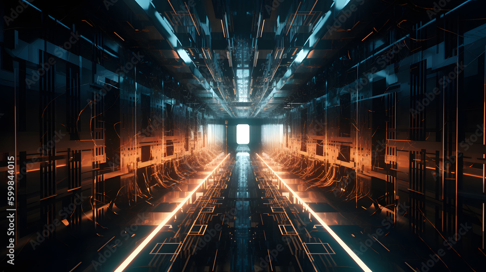 Explore the cutting edge of AI with this awe-inspiring image of a ...