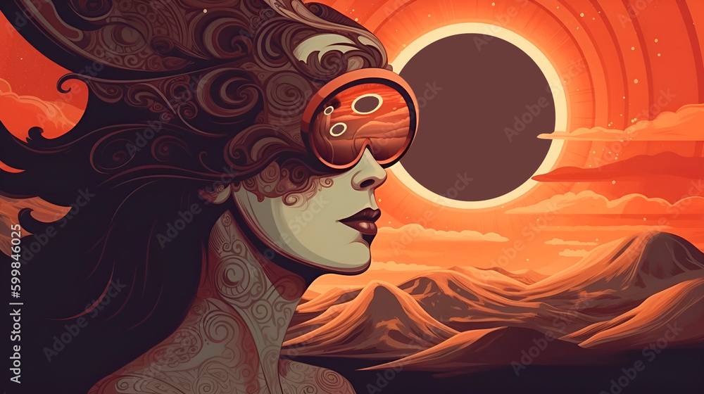 The concept of the symbolism of the planets in Astrology. Metaphor of a ...