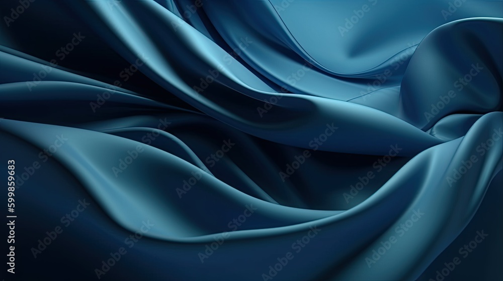 blue silk background 4k HD wallpaper background Stock Illustration ...