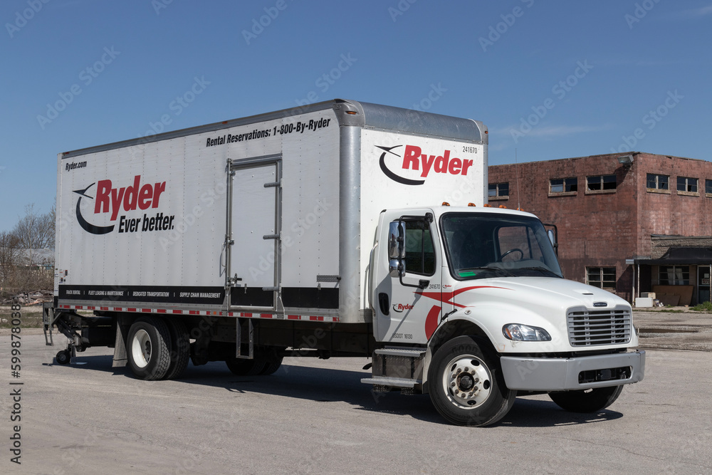 Ryder fleet rental truck. Ryder is especially known for its fleet of ...