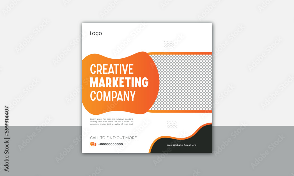 professional business social media post design corporate vector file ...