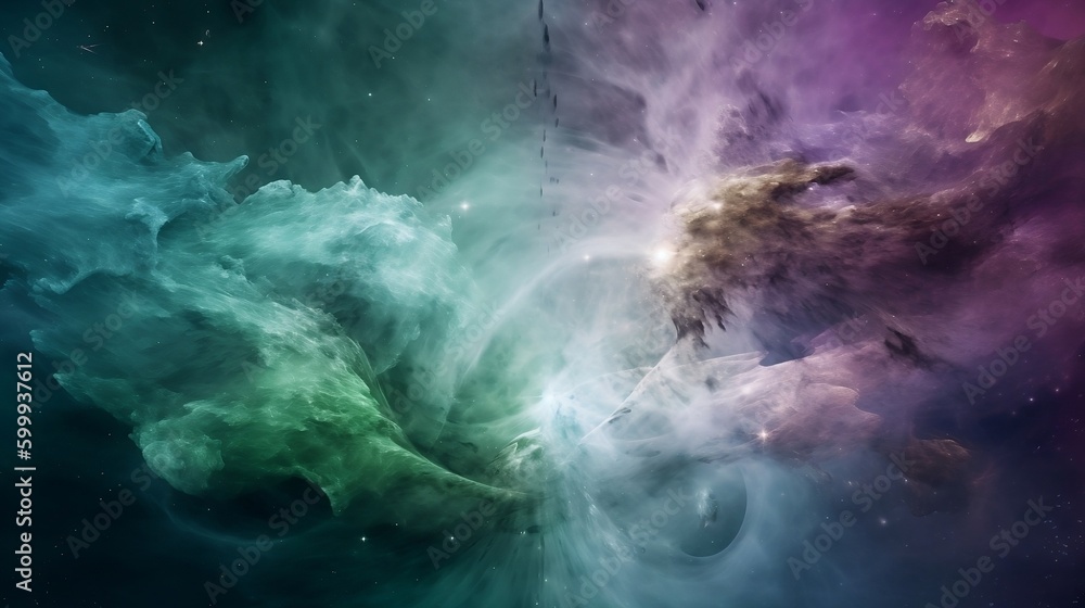 Cosmic Confrontation: This celestial background image captures the ...