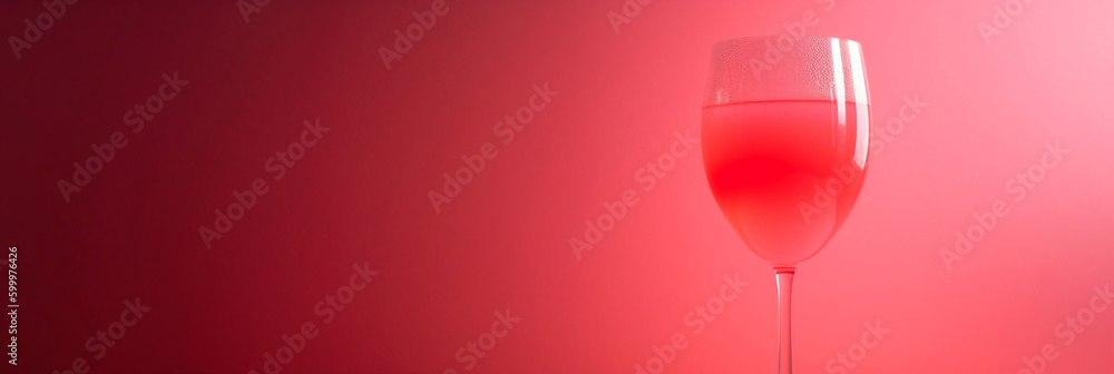 Pink daiquiri alcoholic summer cocktail on a modern pink background ...