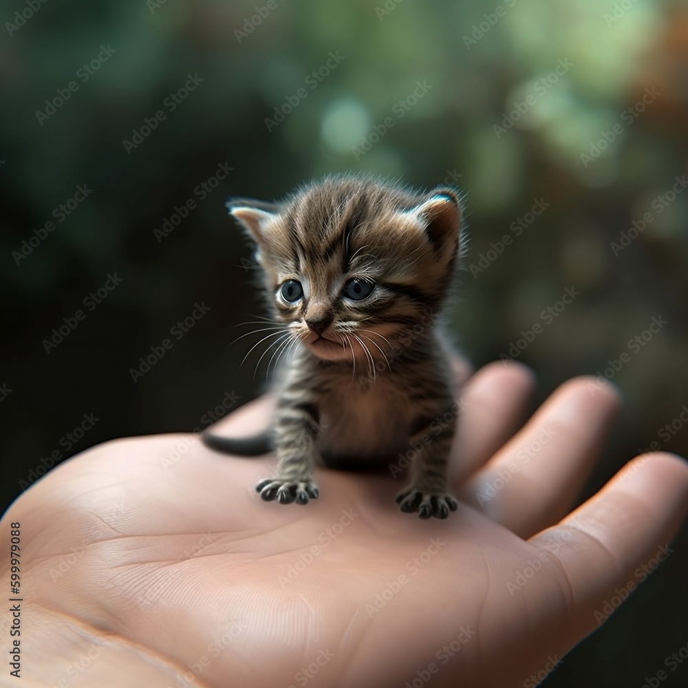 Smallest Kitten In The World