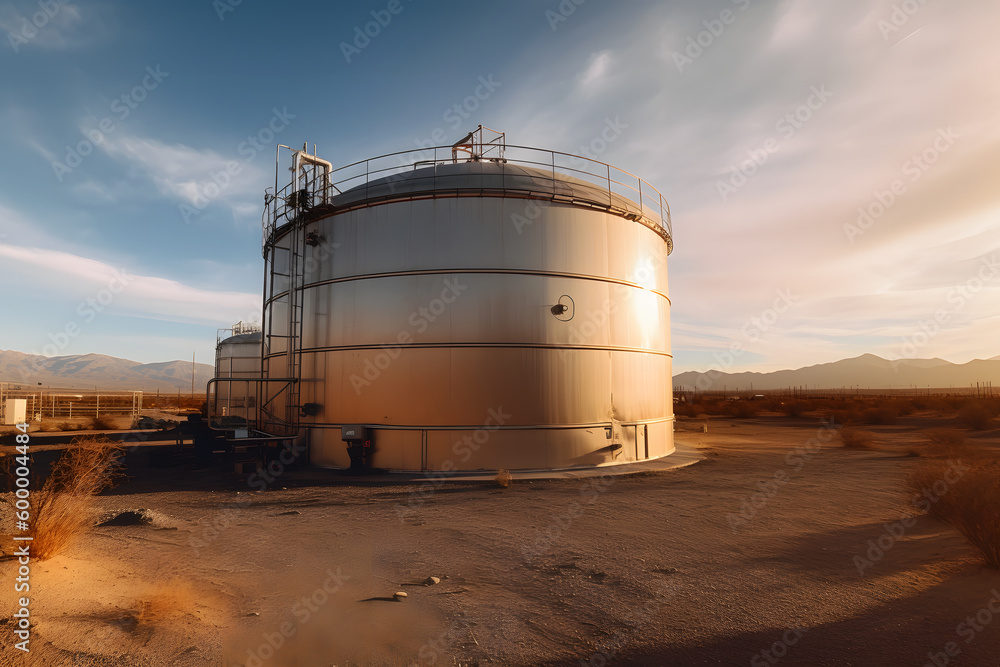 Hydrogen factory concept. Hydrogen production from renewable energy ...