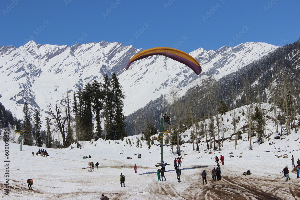 Solang Valley is the real attraction for tourists in summer season ...