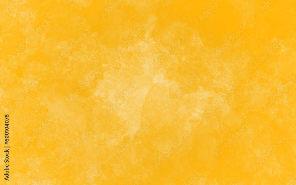 Old yellow wall background, yellow grunge border texture. Abstract ...