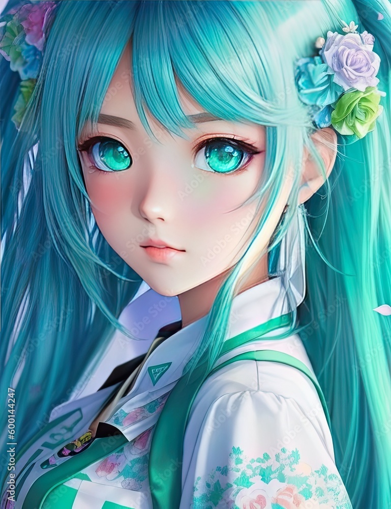 The most cutest Waifu | Cute Anime Girl | Gorgeous anime girl portrait ...