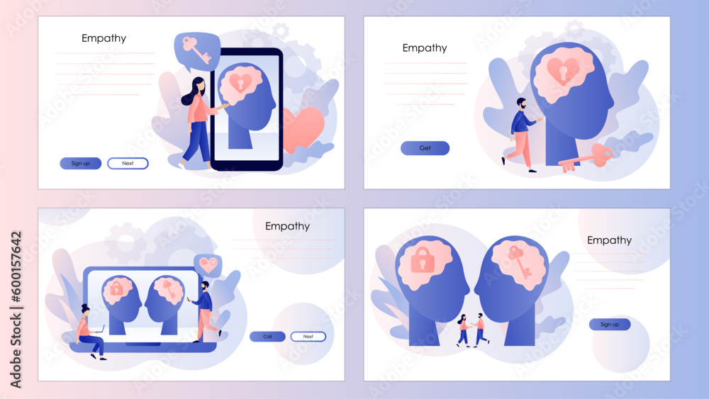 Empathy and emotional connection. Emotional Intelligence. Psychology ...