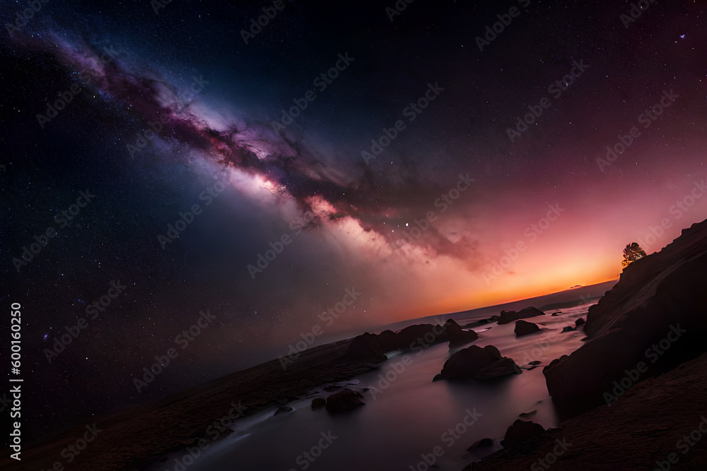 spectacular nebulae night sky astrophotography , dreamy celestial ...