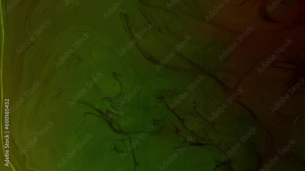 Ink water. Fluid drop. Acid rain. Neon blue purple color flash light ...