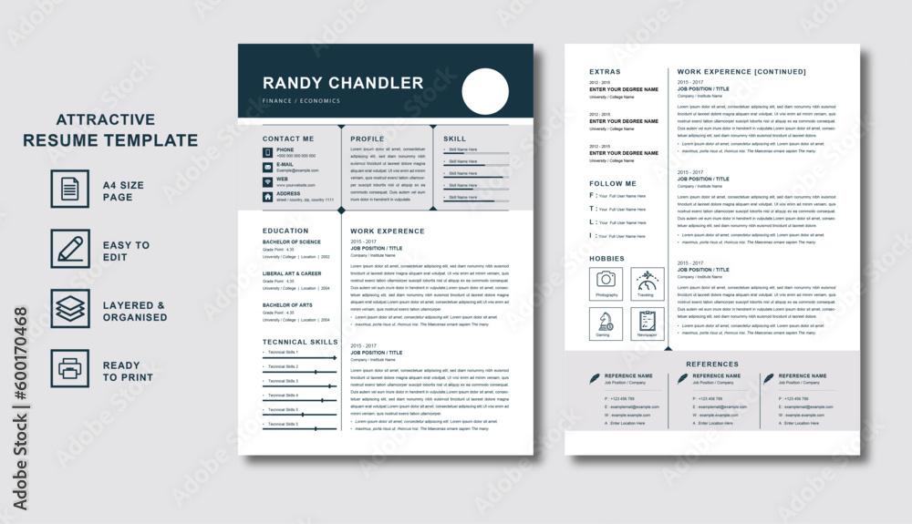 Best Resume Template - Stand Out in the Job Market with Our ...
