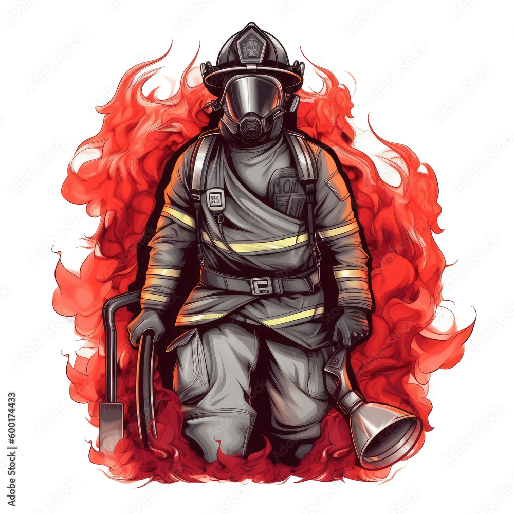 Firefighters are heroes, and your design should reflect that. Create an ...