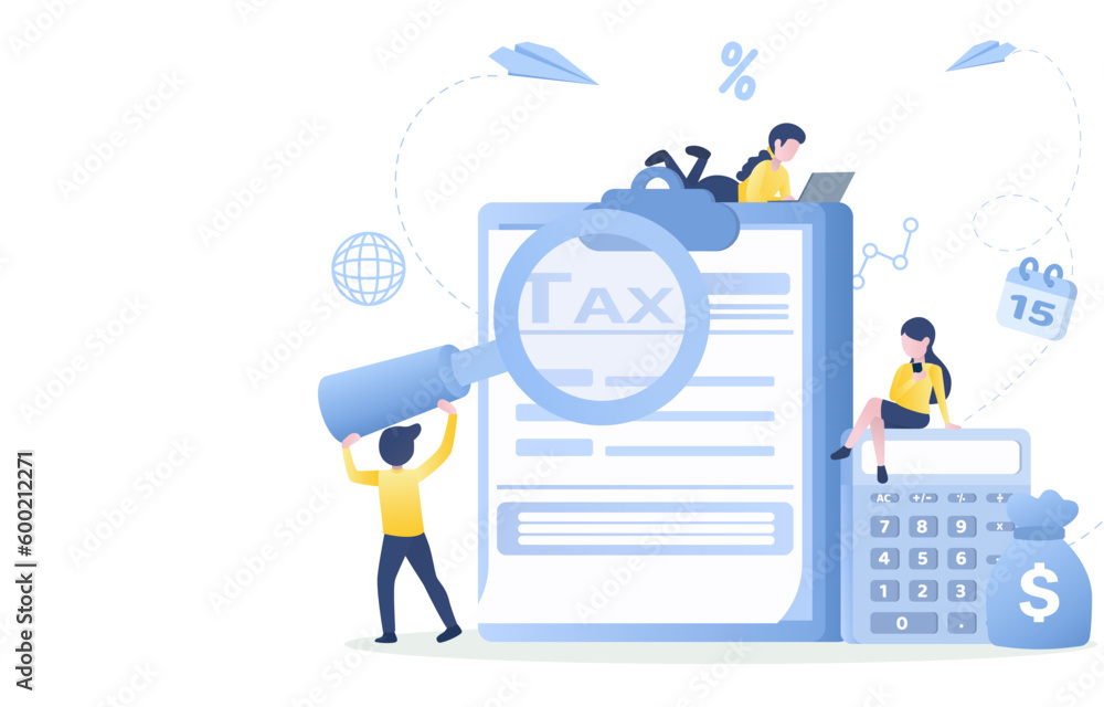 Income tax filling to process of submitting to government for taxation ...