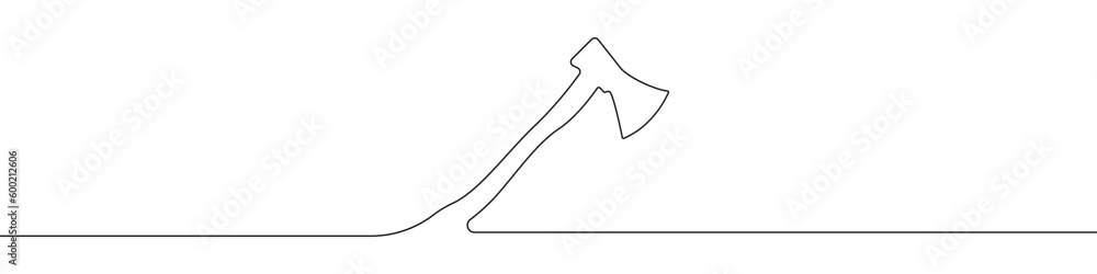 Ax sign line continuous drawing vector. One line Ax vector background ...