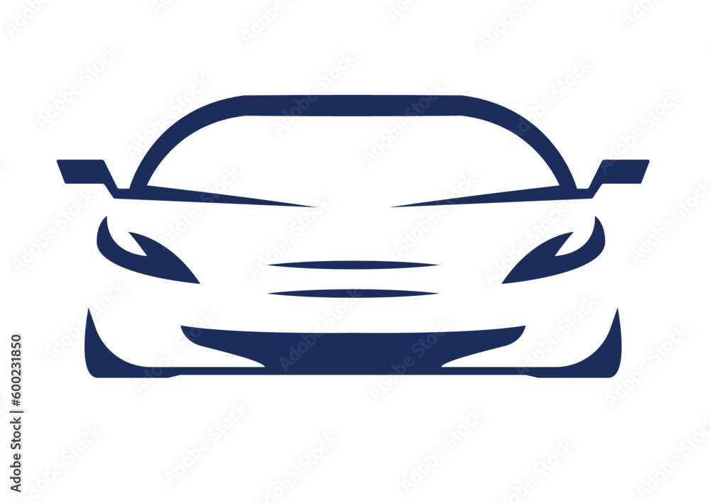 Auto or car front face vector element, car, icon, auto, vector, truck ...