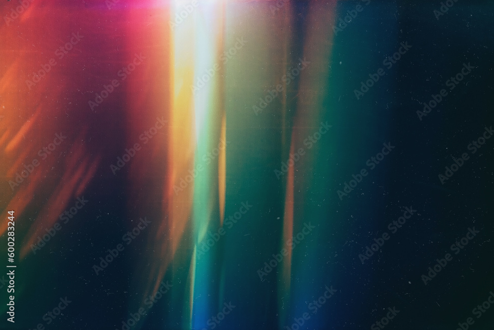 Film Dust Light Leaks Overlay: Vintage Style Lens Flares, Dusty ...