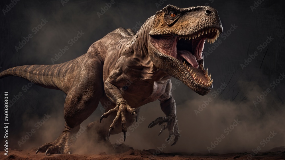 Full body portrait, award winning wildlife photography of an angry ...